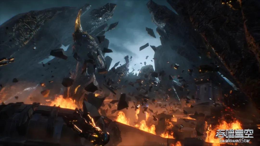 Devouring the Starry Sky: The Golden Horned Beast brought Luo Feng too ...