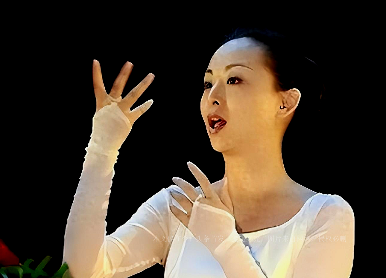 Dancer Tai Lihua captivated the crowd with her dance during the Spring ...