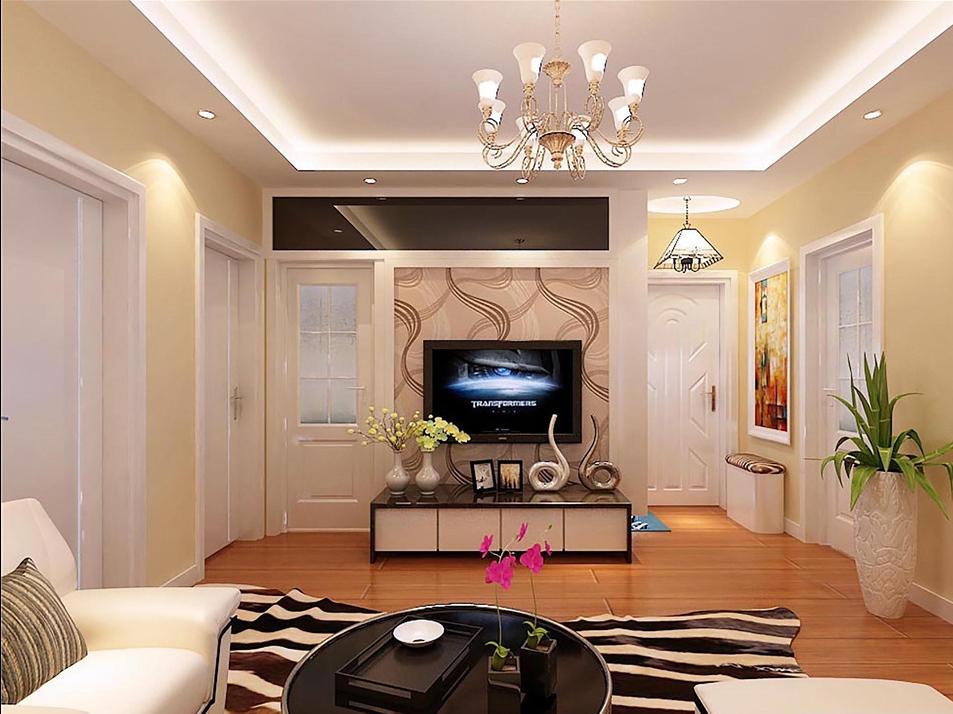 The 95-square-meter simple-style two-bedroom is elegant and stylish ...