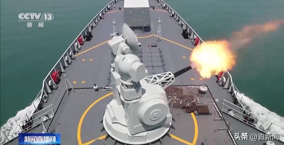 The navy in the northern theater conducts multi-subject actual combat ...