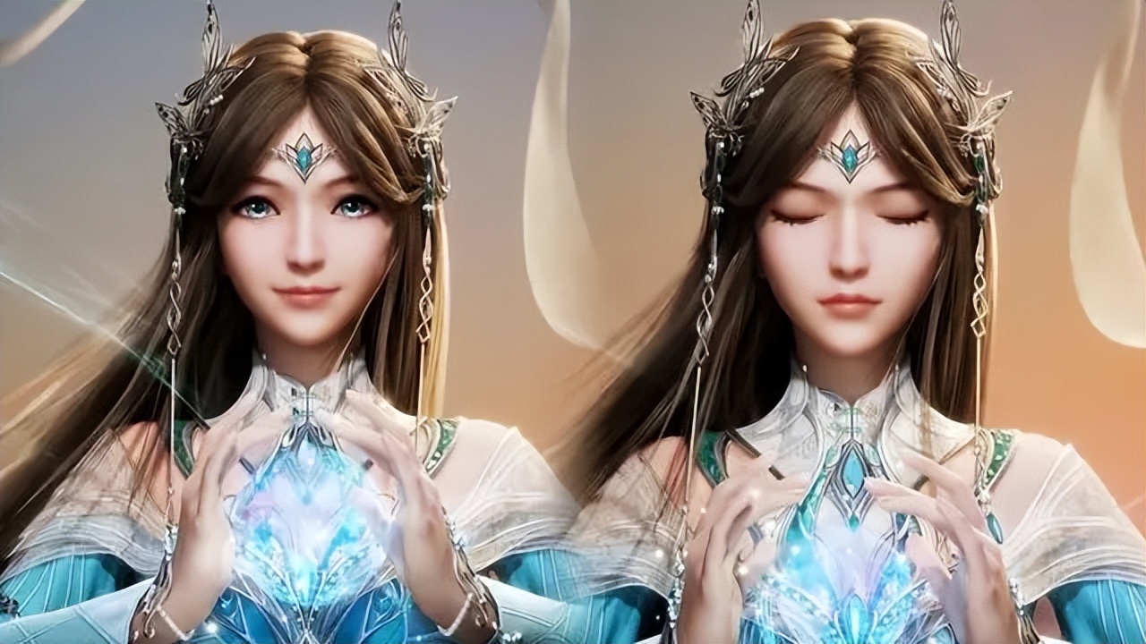 Douluo, Ning Rongrong can be called a goddess descending to earth, and ...