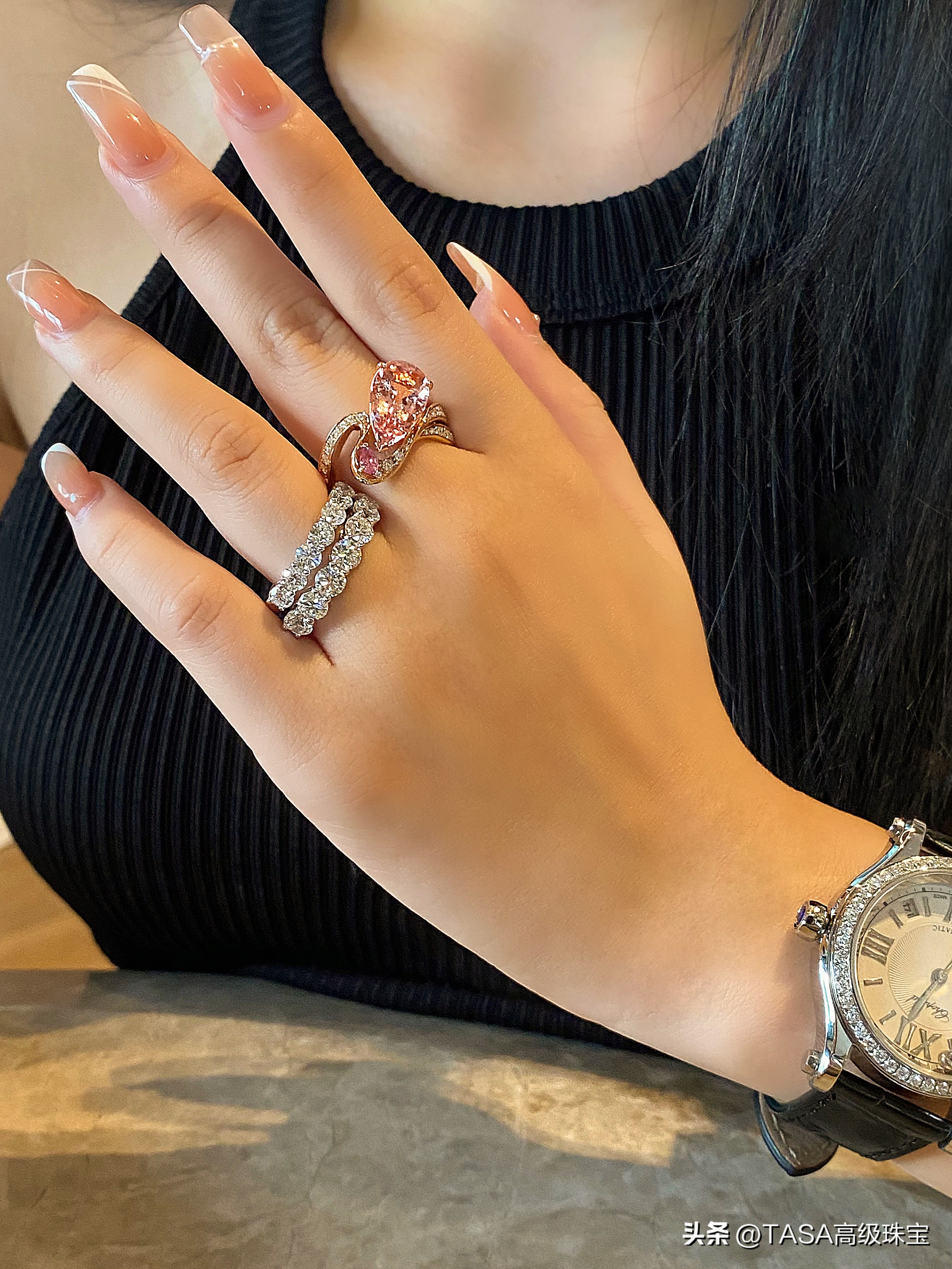 The afternoon tea of the temperament goddess is like this, sweet and ...