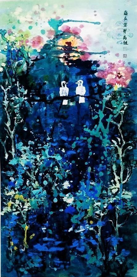 Artist Ma Yue's "Dyeing Nature" Series of Mineral Color Ink and ...