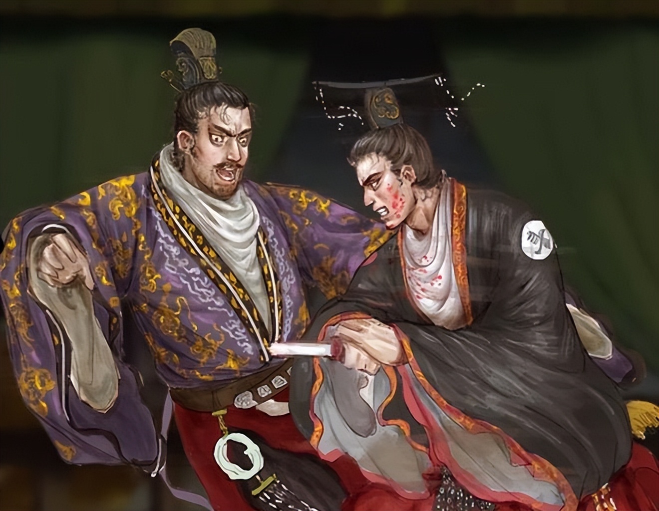 He is a staunch and bloody emperor in history. Without soldiers, he ...