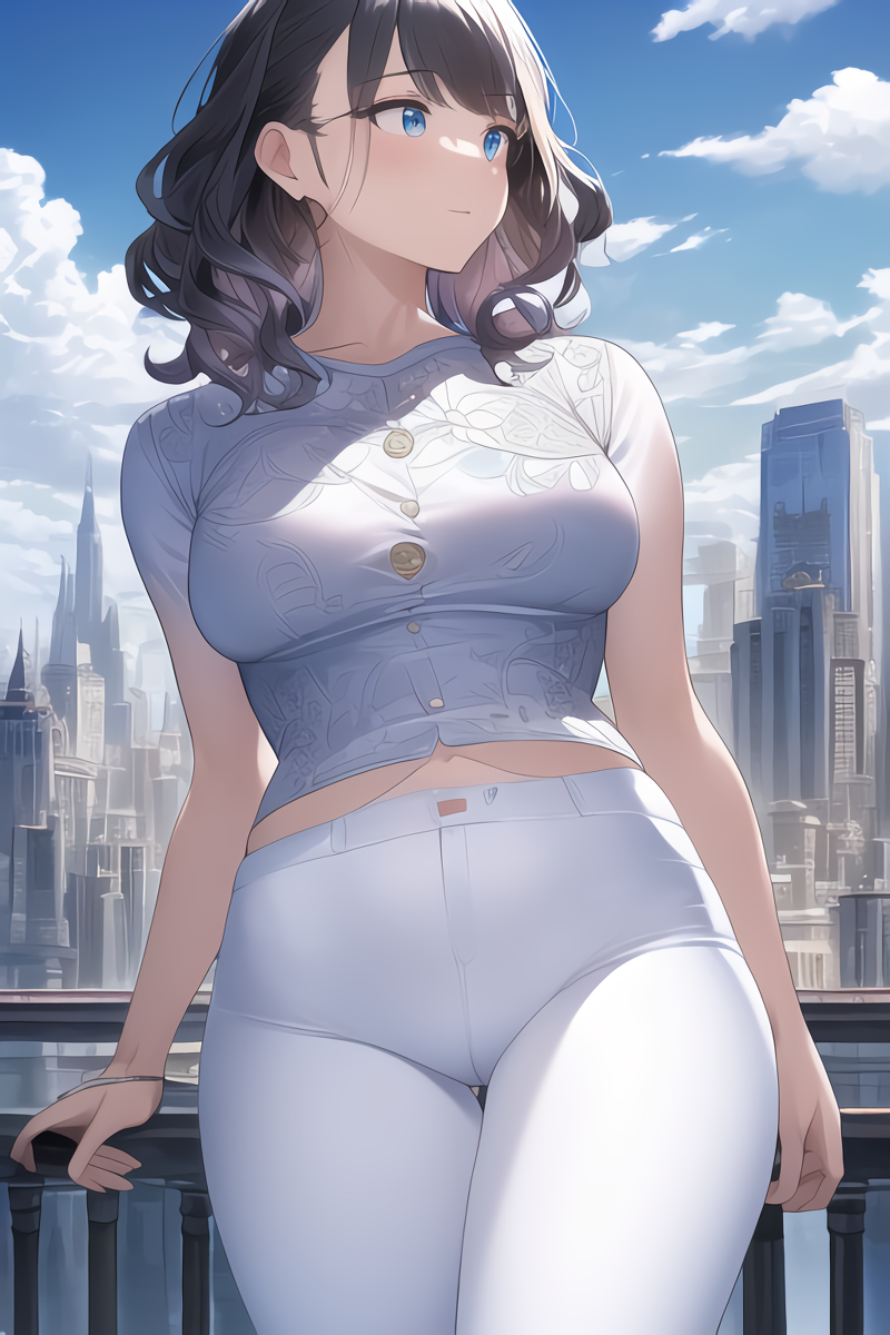 PIXIV's beautiful character illustrations, two-dimensional 3D and AI beautiful girls, enjoy the ...