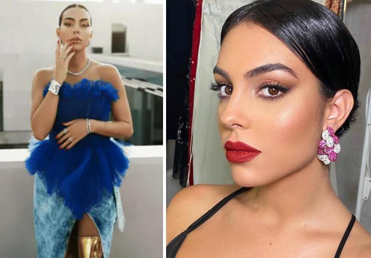 Georgina flaunted her wealth again, posting famous watches and designer ...