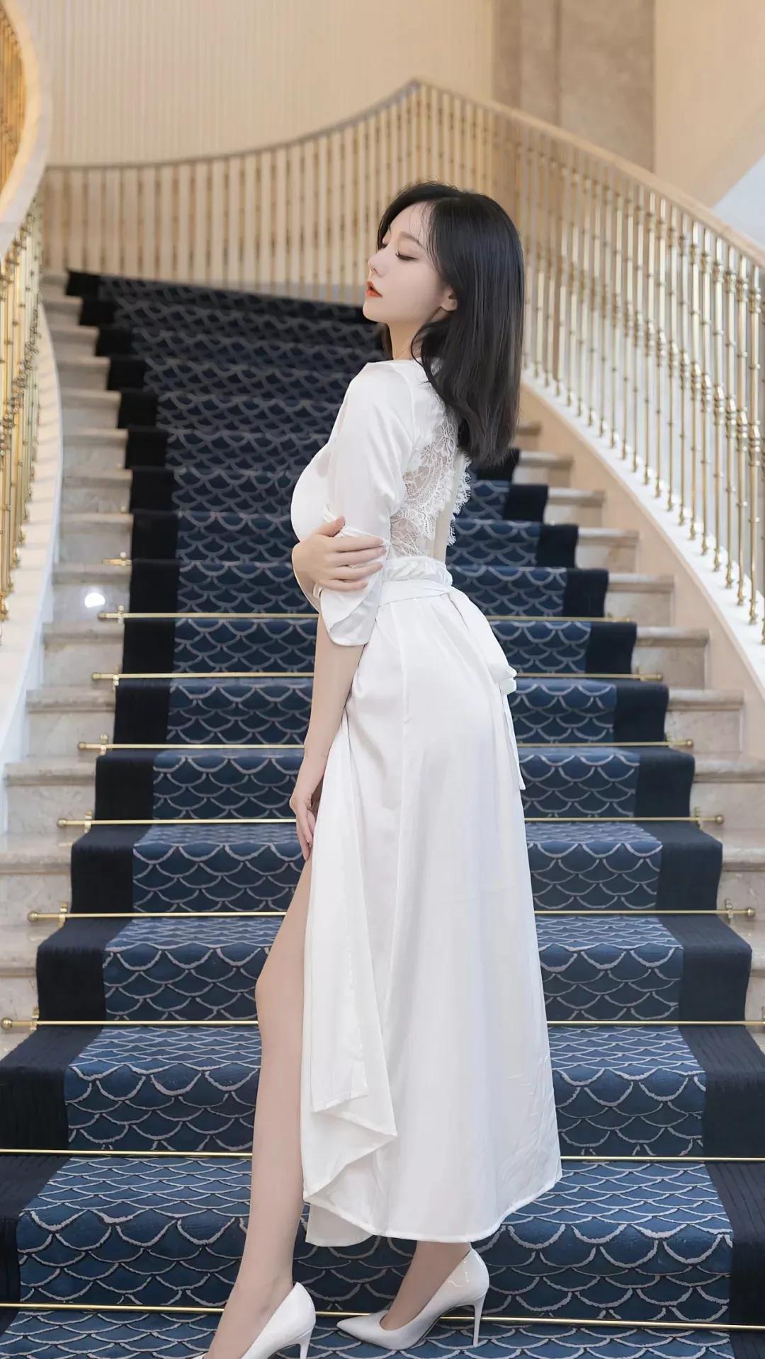 An Ran white dress photo - iMedia