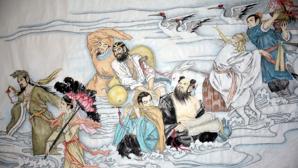 He originally did all kinds of evil, but he was one of the Eight ...