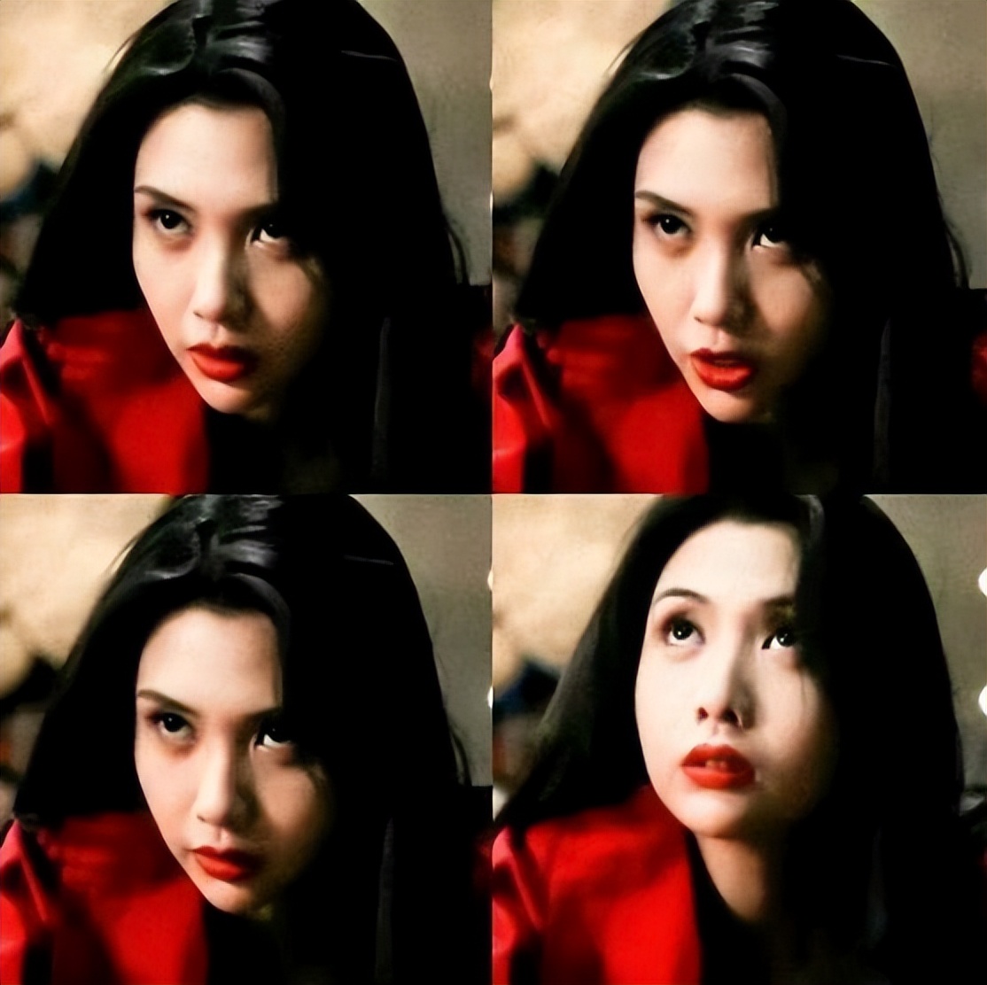 Qiu Shuzhen bites the card wallpaper: this scene has become a classic ...