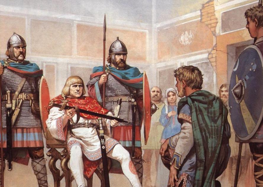 During the Merovingian Dynasty, what aspects of palace politics were ...