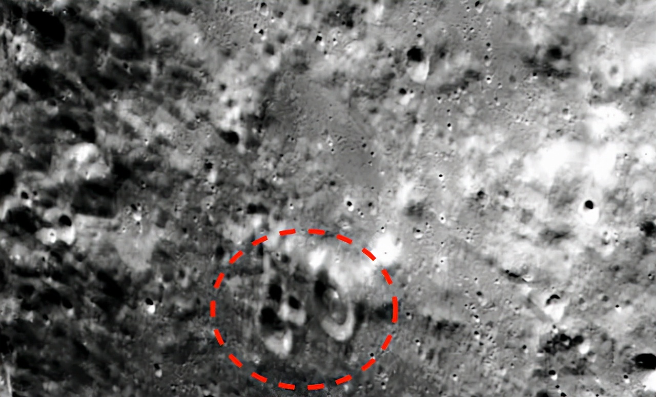 A translucent dome on the surface of the moon?The mysterious "gift ...