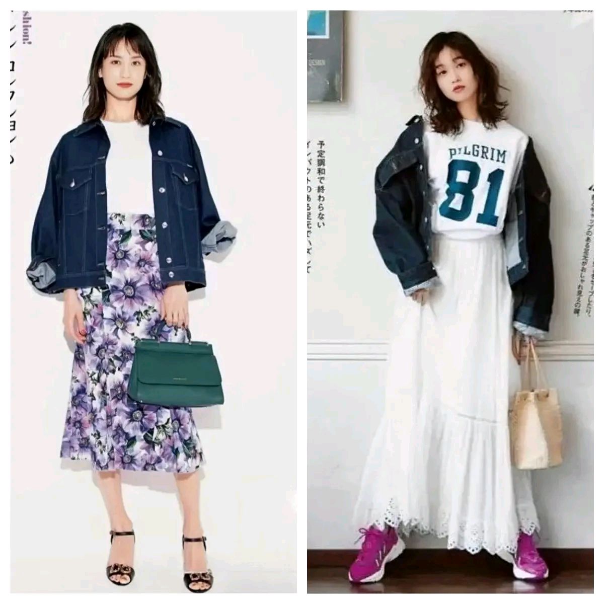 Unexpectedly, the "denim jacket" is the most foreign style this year ...