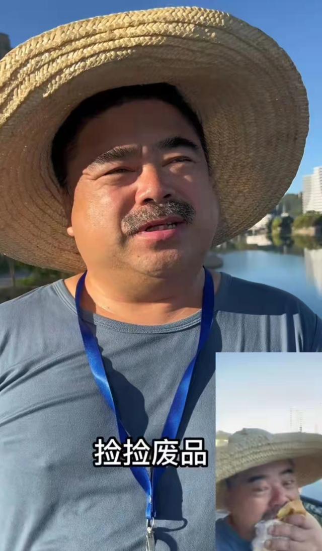 Actor Liu Jin revealed the status quo of Floating: Picking up junk ...