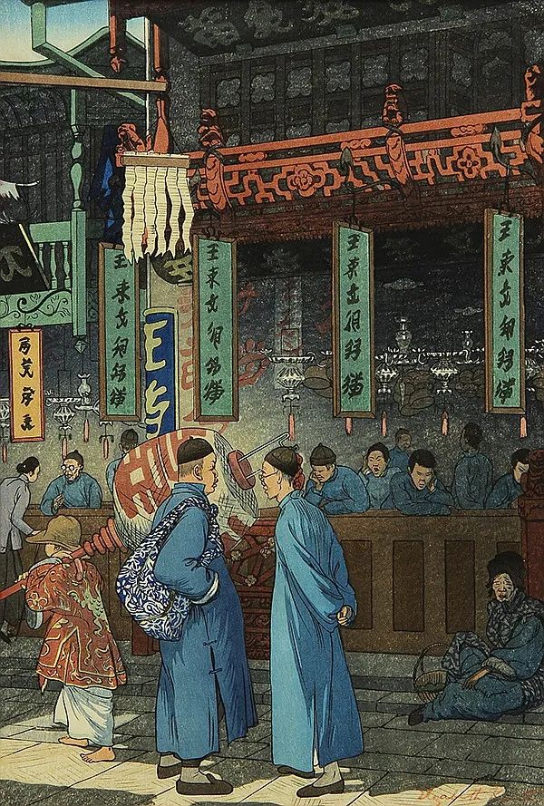 What did China look like 120 years ago?Full-color Qing Dynasty market ...