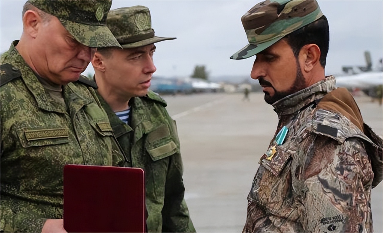 The famous Syrian general, the ace commander Hassan, the loyal "Sword ...