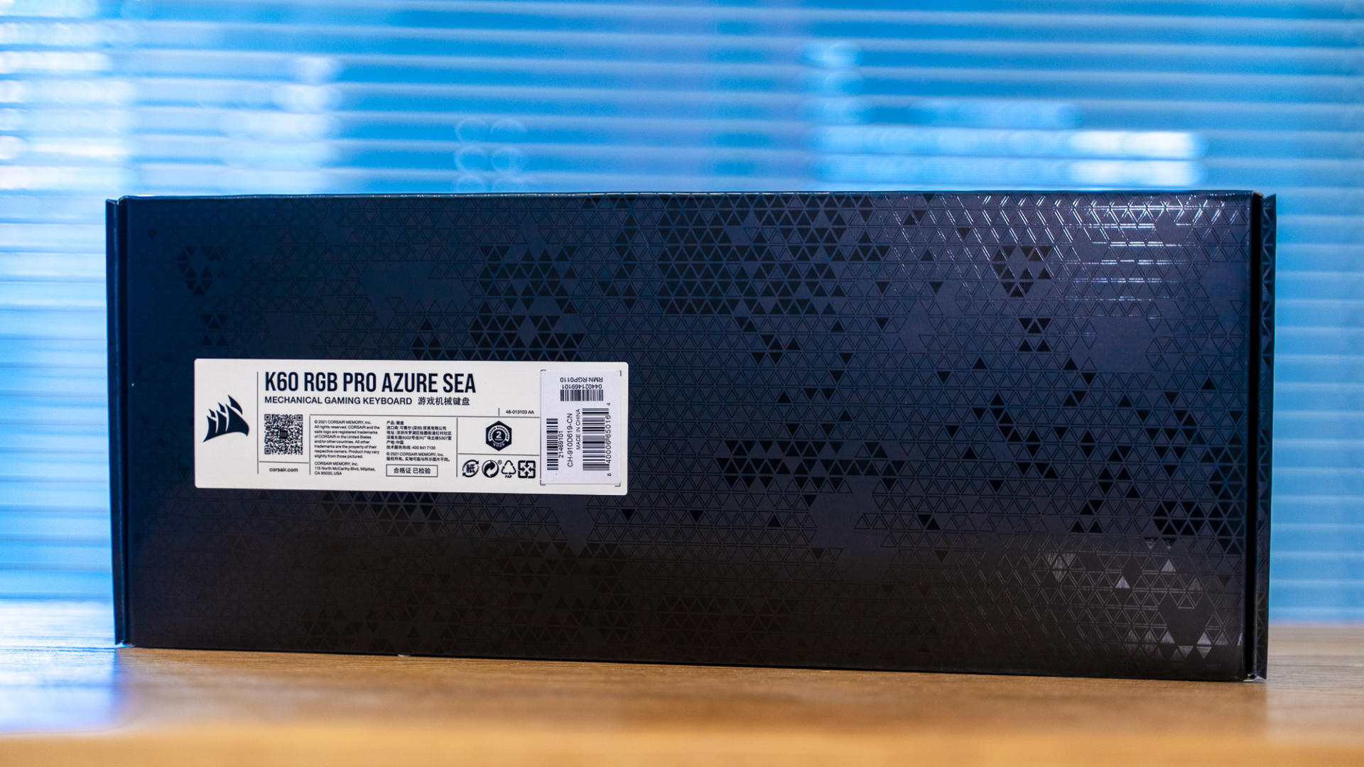 Give the code words a little more color-CORSAIR Azure Sea RGB cherry ...