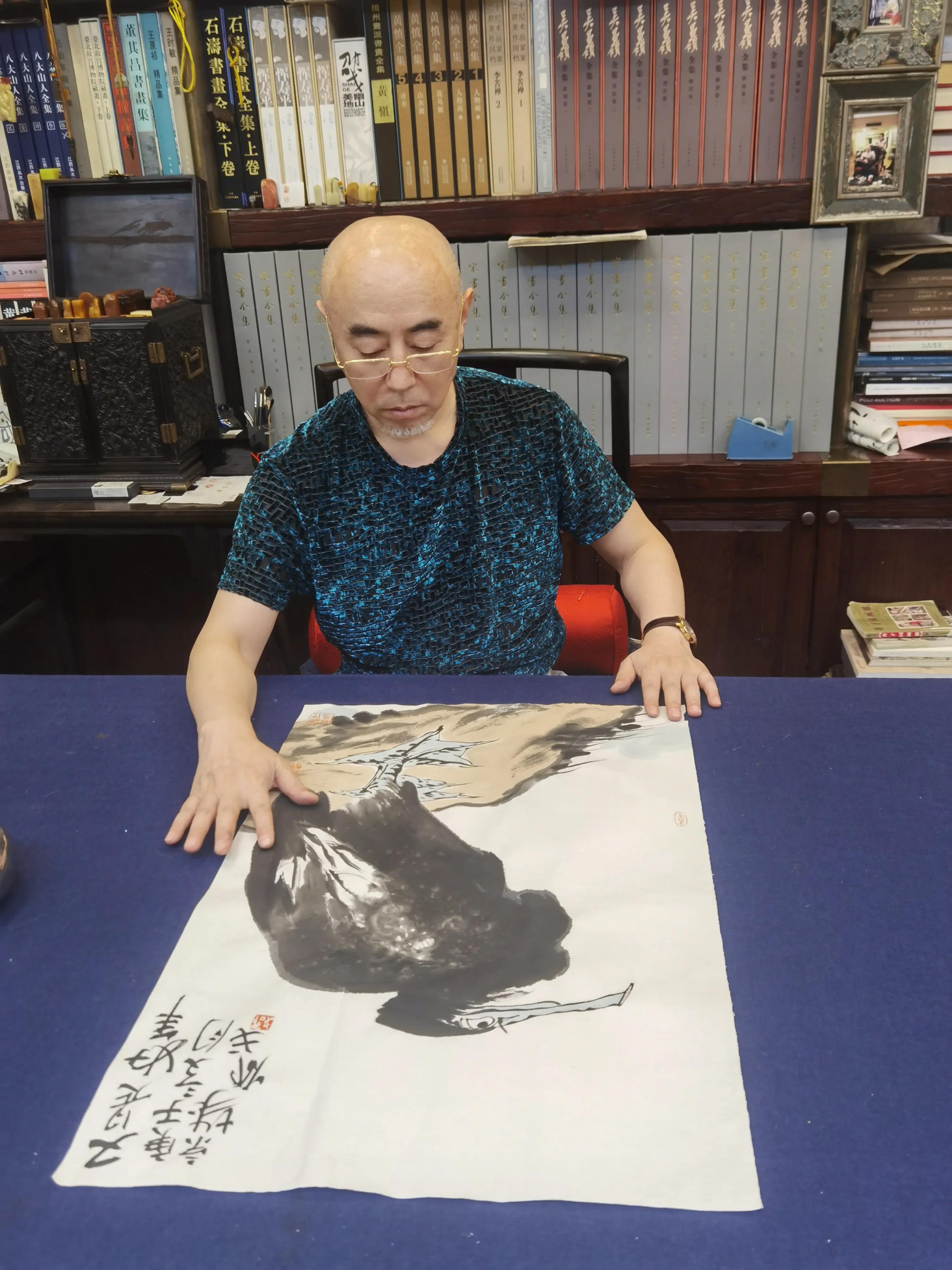 Ren Hong's calligraphy and painting art - iMedia