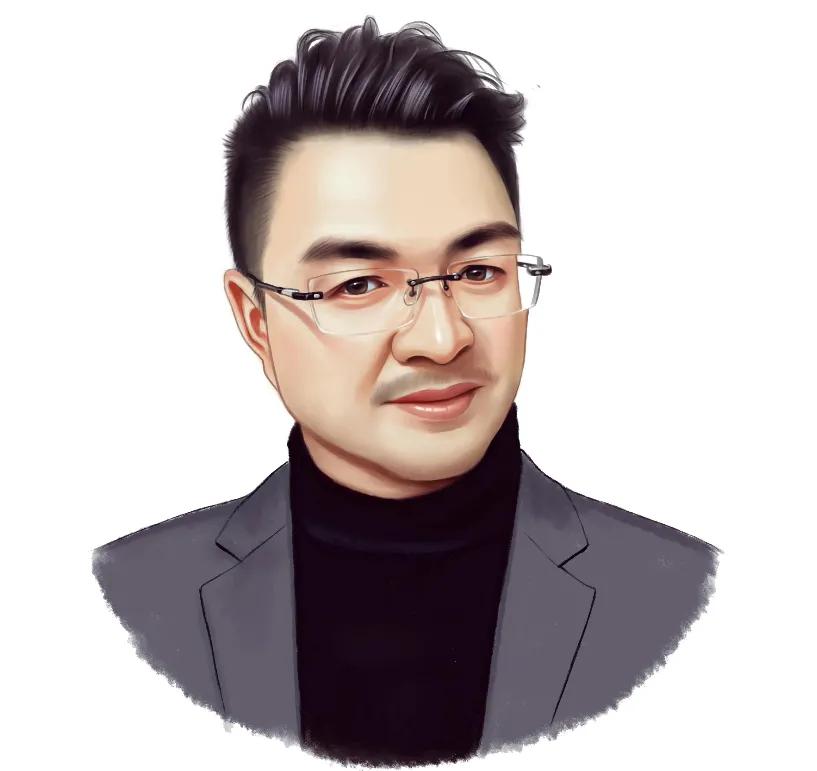 Change the hand-painted avatar of the star with the same style. A good ...