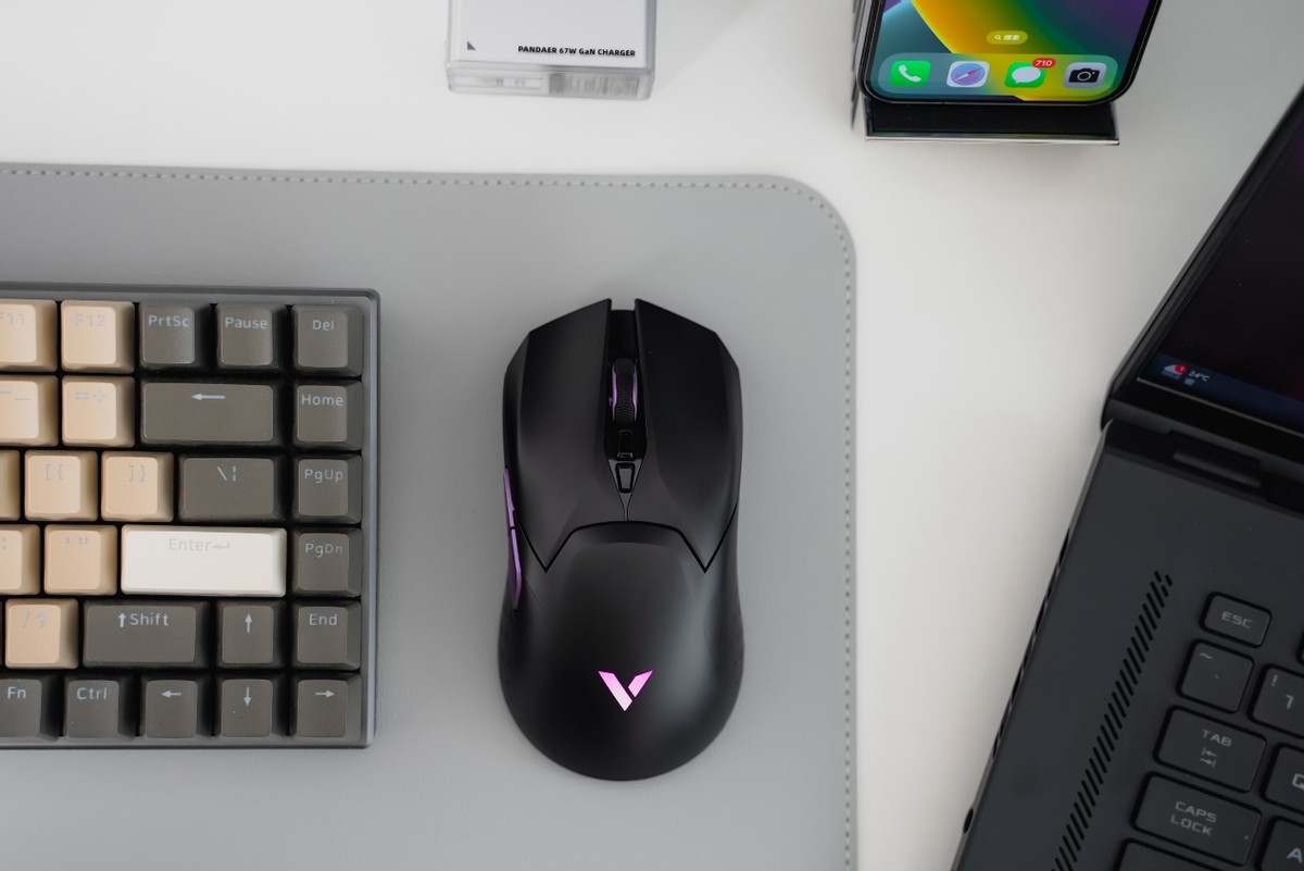 Long battery life + original 3395 "4K" wireless charging gaming mouse ...