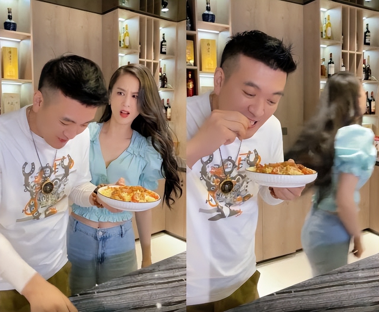 Huang Shengyi sent Yang Zi out, with two faces before and after, netizens: The last seven ...