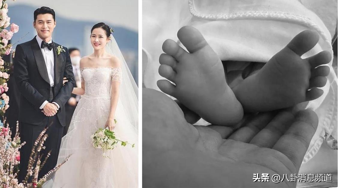 Sun Yezhen posted a sweet post on her baby's little feet on Christmas ...