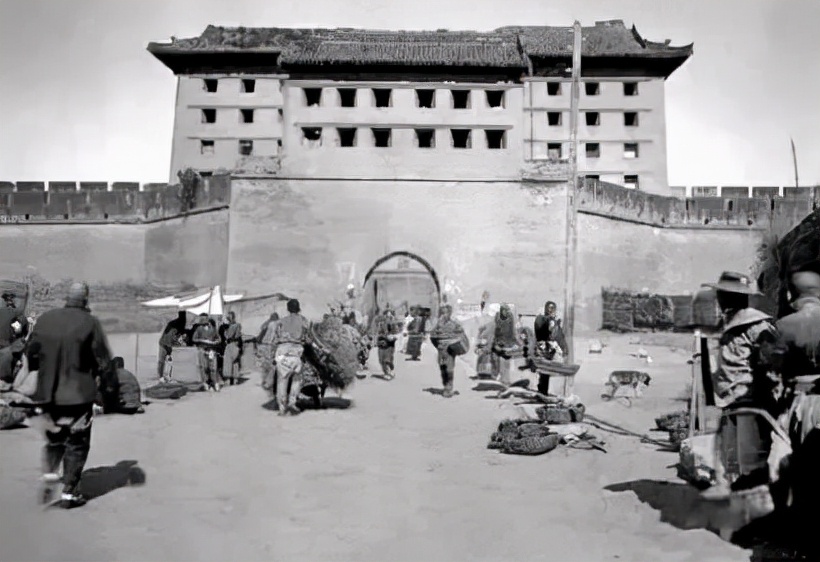In the ancient city of Chang'an a hundred years ago, rare old photos ...
