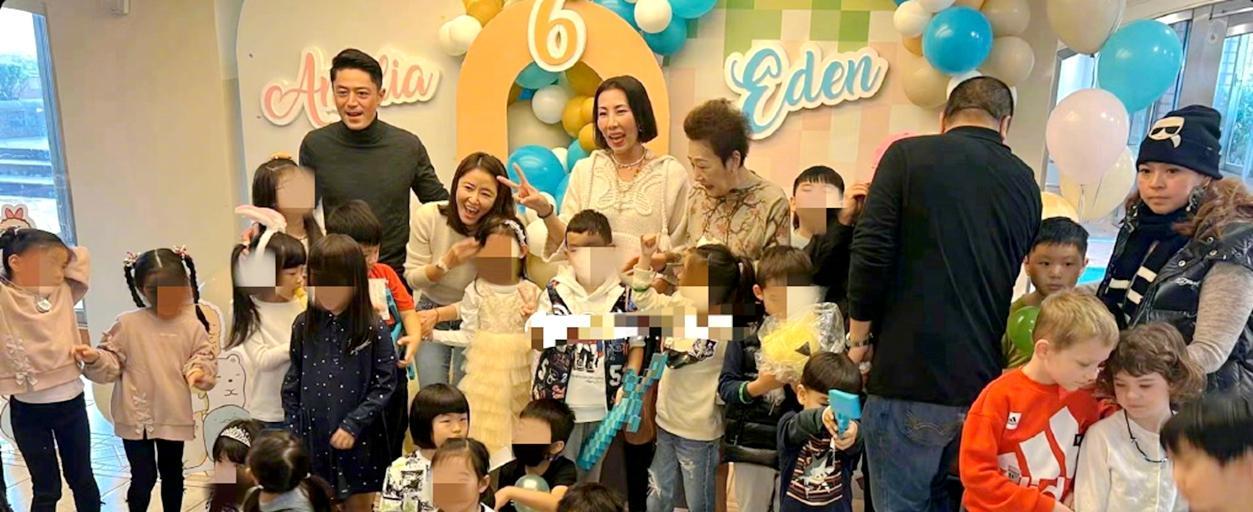 Ruby Lin's 6-year-old daughter's face photo exposed, her facial ...