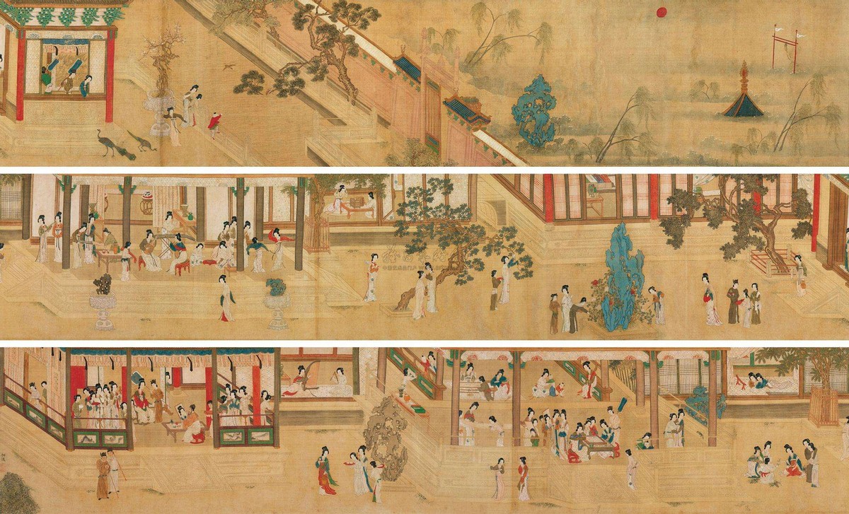 The famous painting "Spring Dawn in the Han Palace": Who said that the ...
