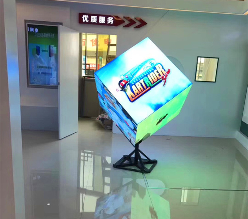 The characteristics of the LED Rubik's cube screen of the creative LED ...