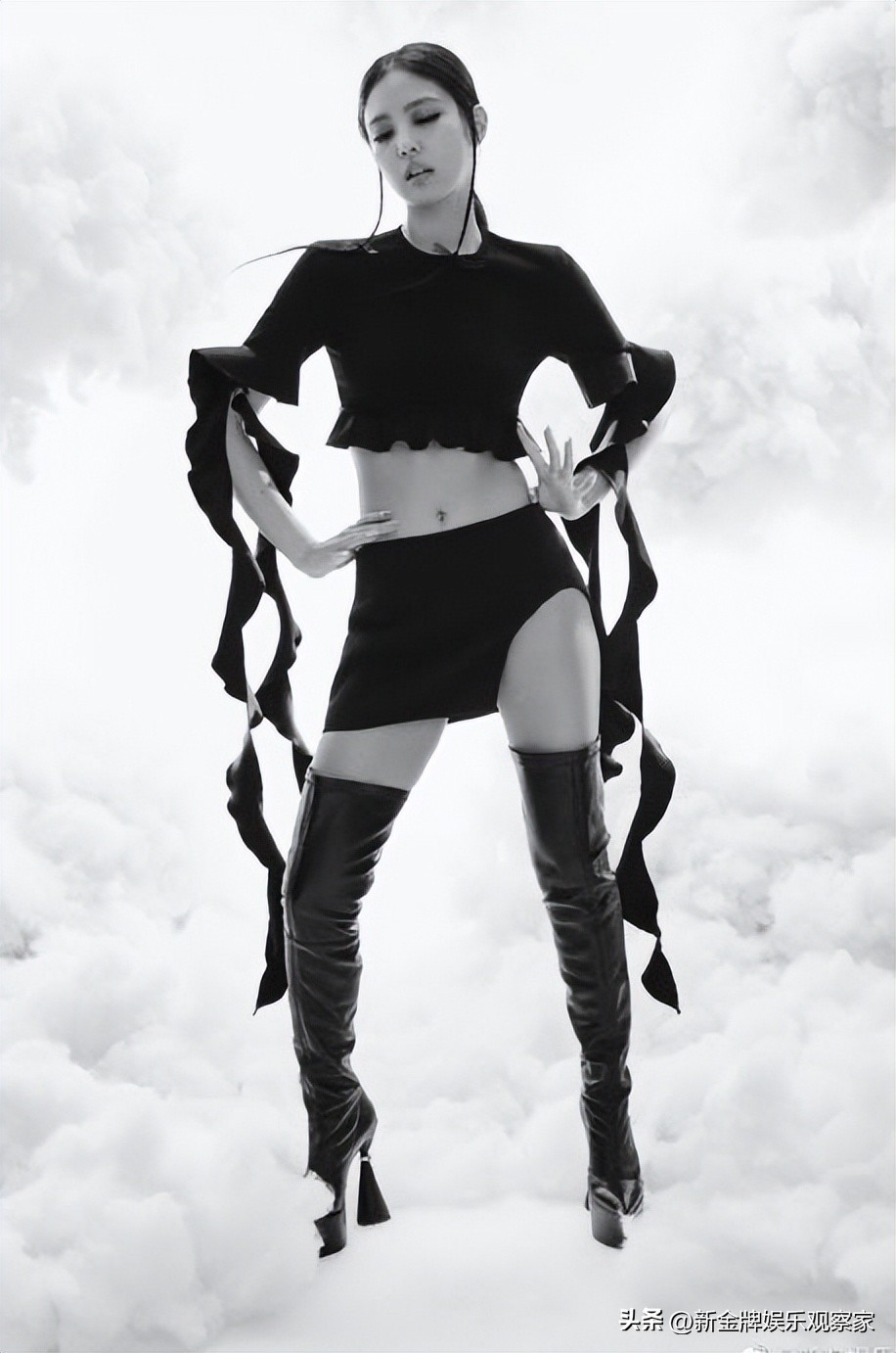 JENNIE appeared on the cover of the US edition, revealing that she ...