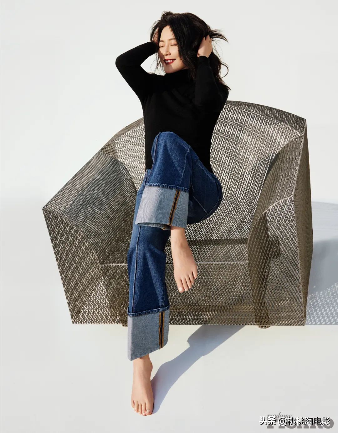 Actress Faye Yu's "Madame Figaro World" magazine blockbuster, the ...