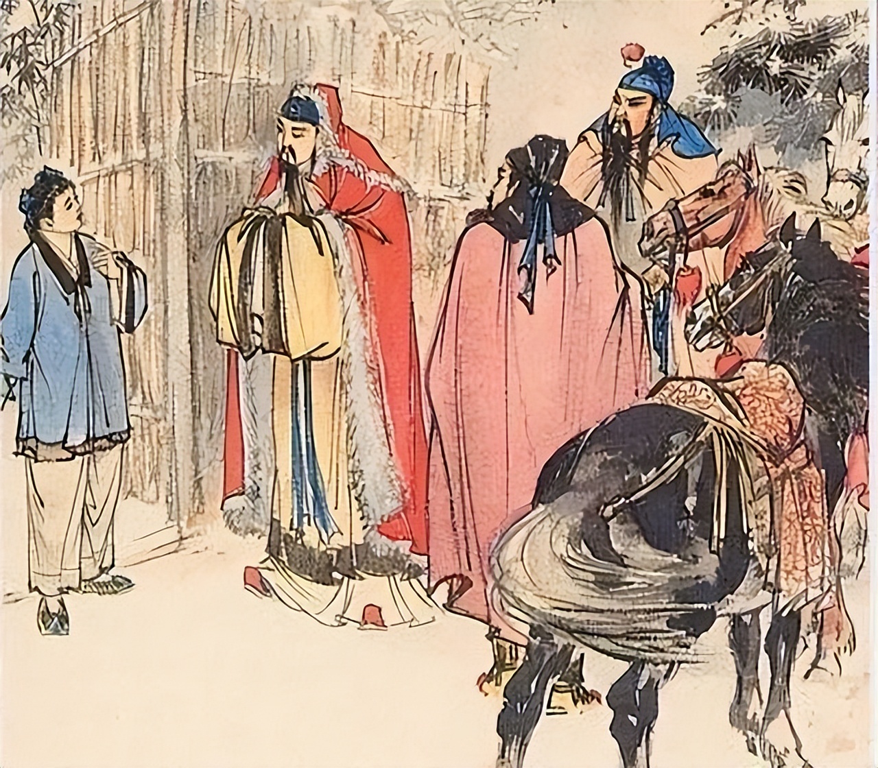 Zhuge Liang should not kill the three generals in his life. If only one ...