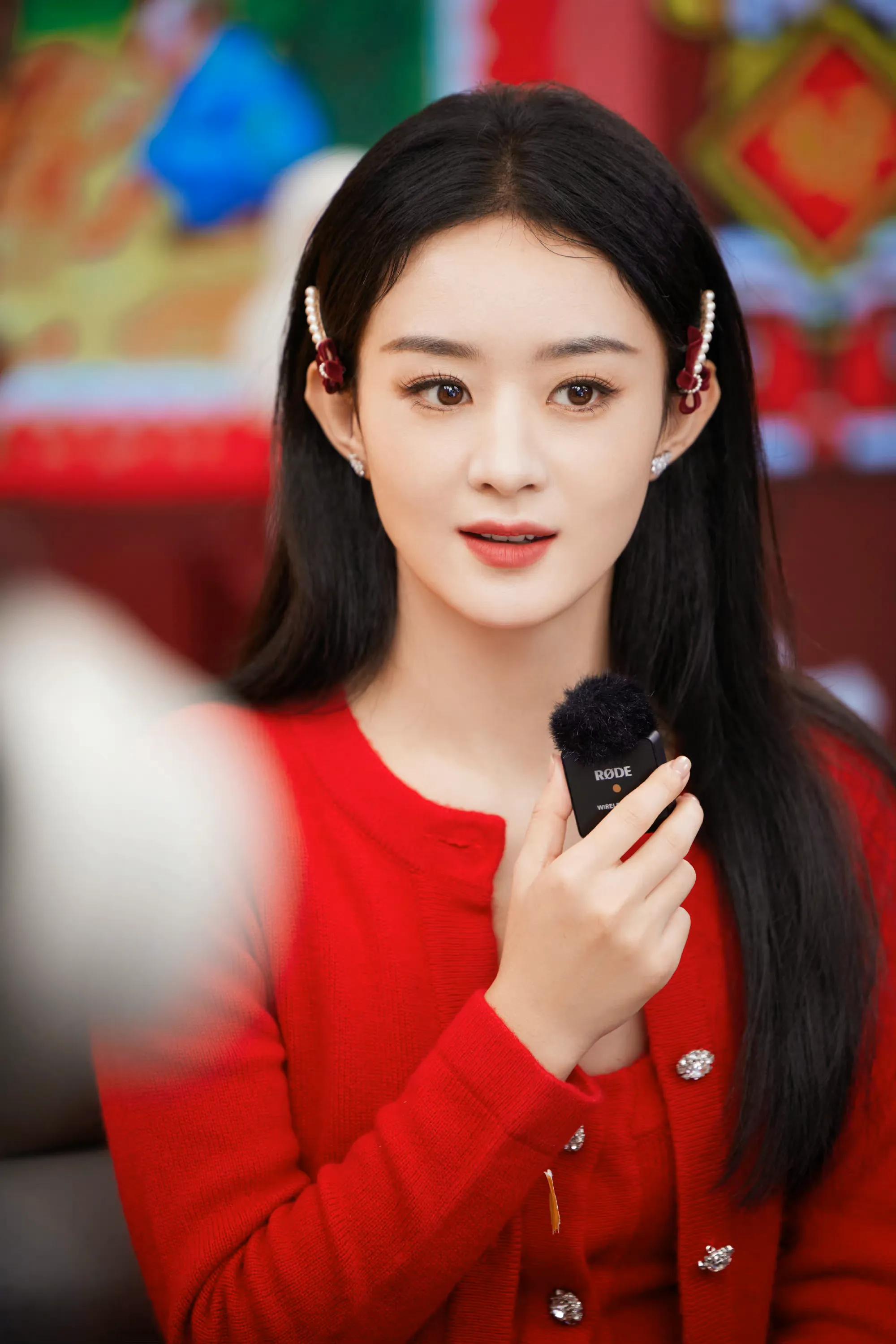 Actress Zhao Liying's charming look: Ying Bao is beautiful and cute ...
