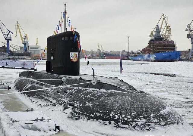 The Russian Navy's 12th Project 06363 conventional submarine was ...