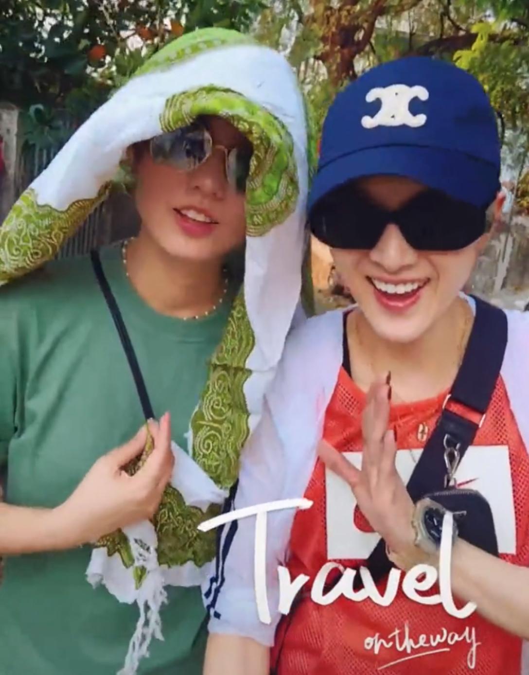 Actor Lu Yi Sui Junbo appeared on vacation in Thailand! The two are in good condition in the ...