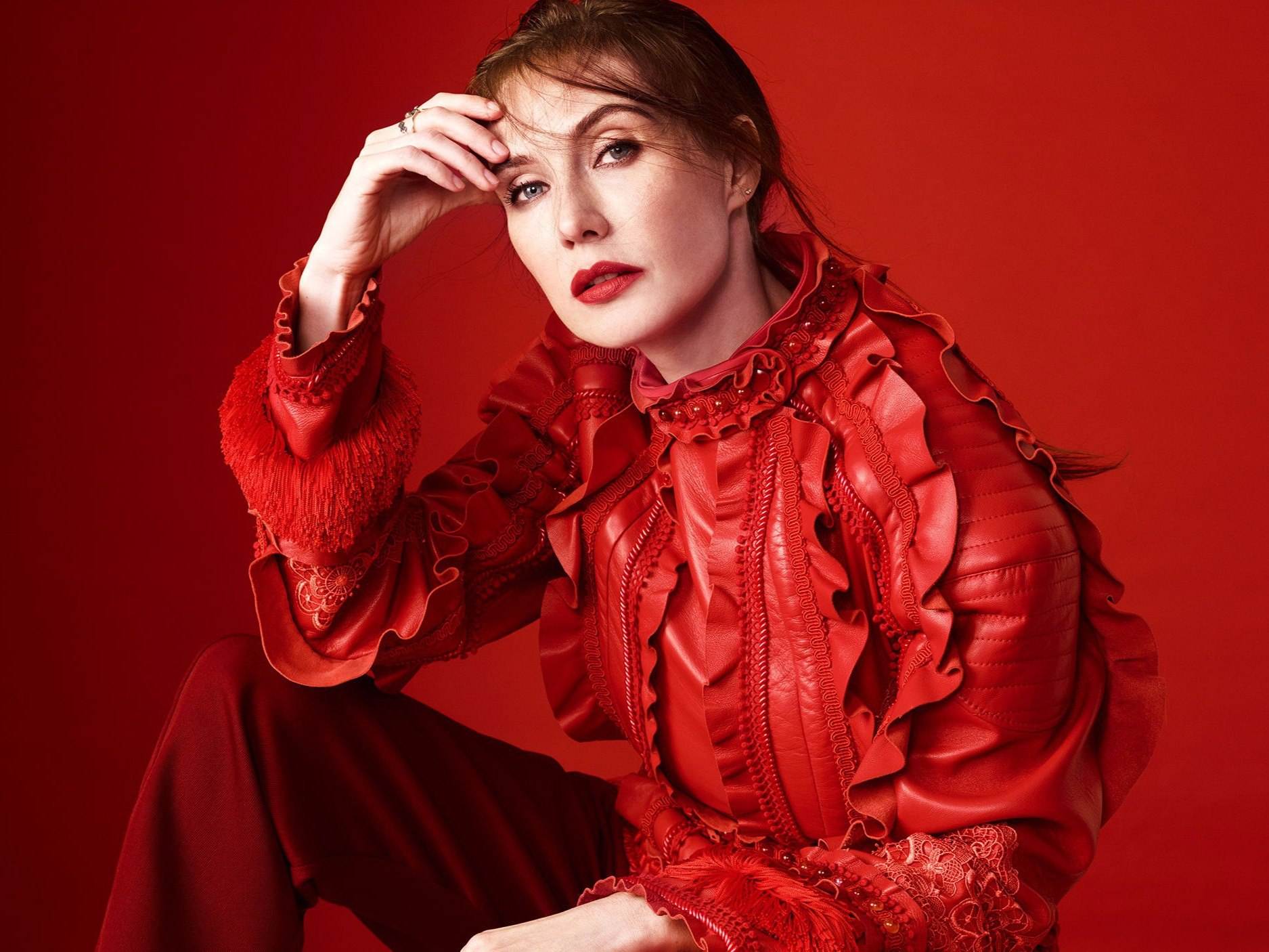 "Game of Thrones", the actor of the red robe witch Melisandre, and what ...