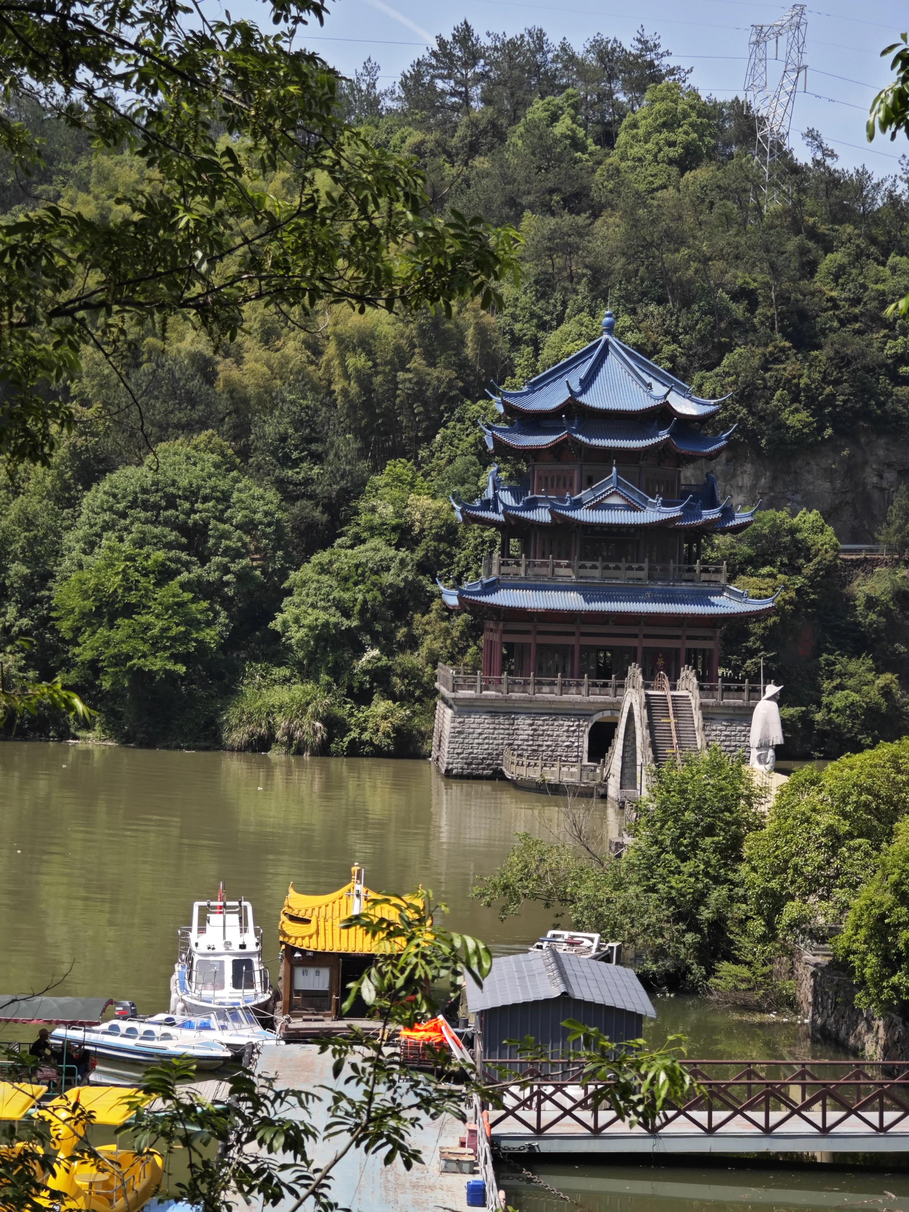 The hometown of Fang Gan, a poet in the late Tang Dynasty, and the ...