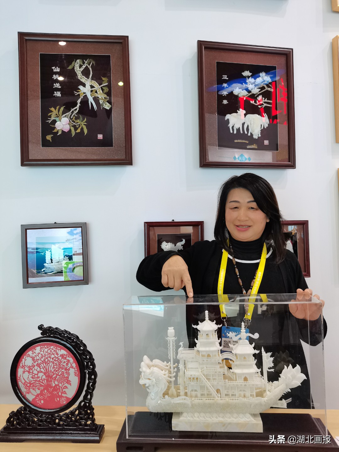 Xu Yinzhi: I hope that "one of the best in China" Xiantao shell carving ...