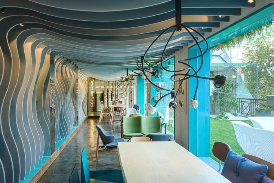 Shanghai Minhang Hongqiao Road Clubhouse: Lianbao Home Living Museum ...