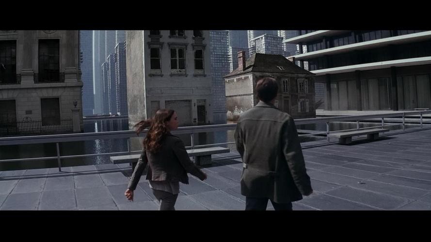 In "Inception", how is the blurring of the boundary between the ...