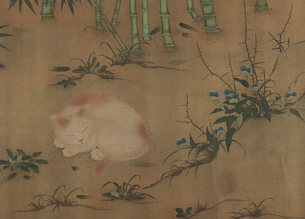 The Spring of the Royal Cat - Zhu Zhanji's "Picture of Spring in ...