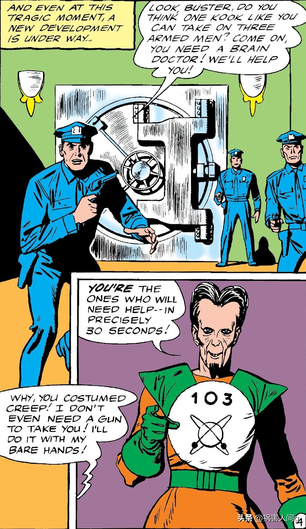 The DC villain "Mr. 104" who can control the periodic table of elements ...
