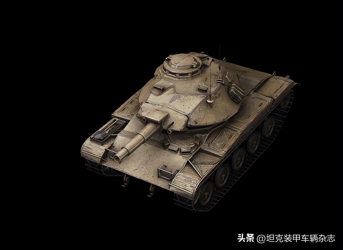 The development of American light tanks after World War II - T49 ...