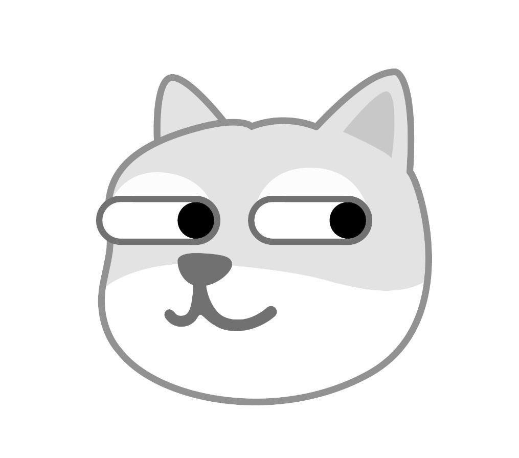 Tencent WeChat has a new "dog head" emoji?This design is a bit awkward ...