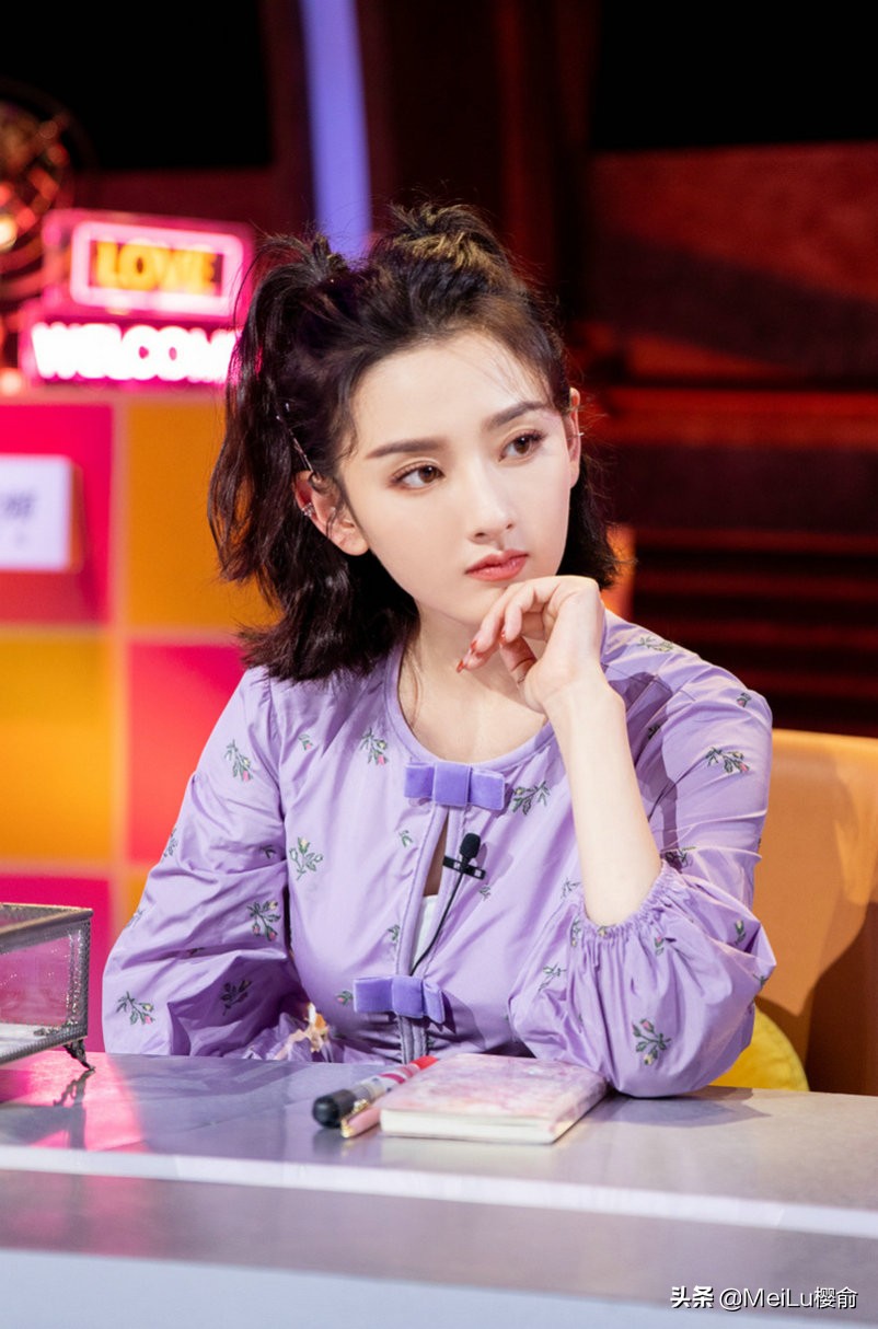 Song Zuer is beautiful and can wear it, a fairy is a visual sense, and ...