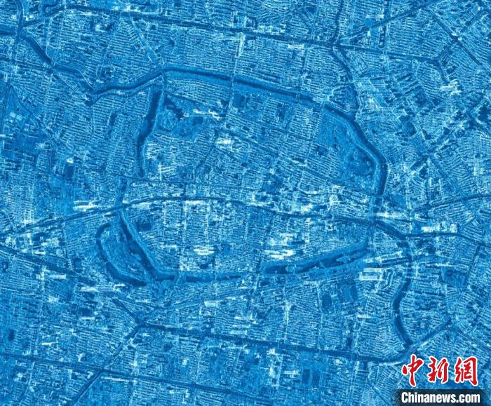 The first SAR image of "Chaohu No. 1", the first star of "Chaohu No. 1 ...