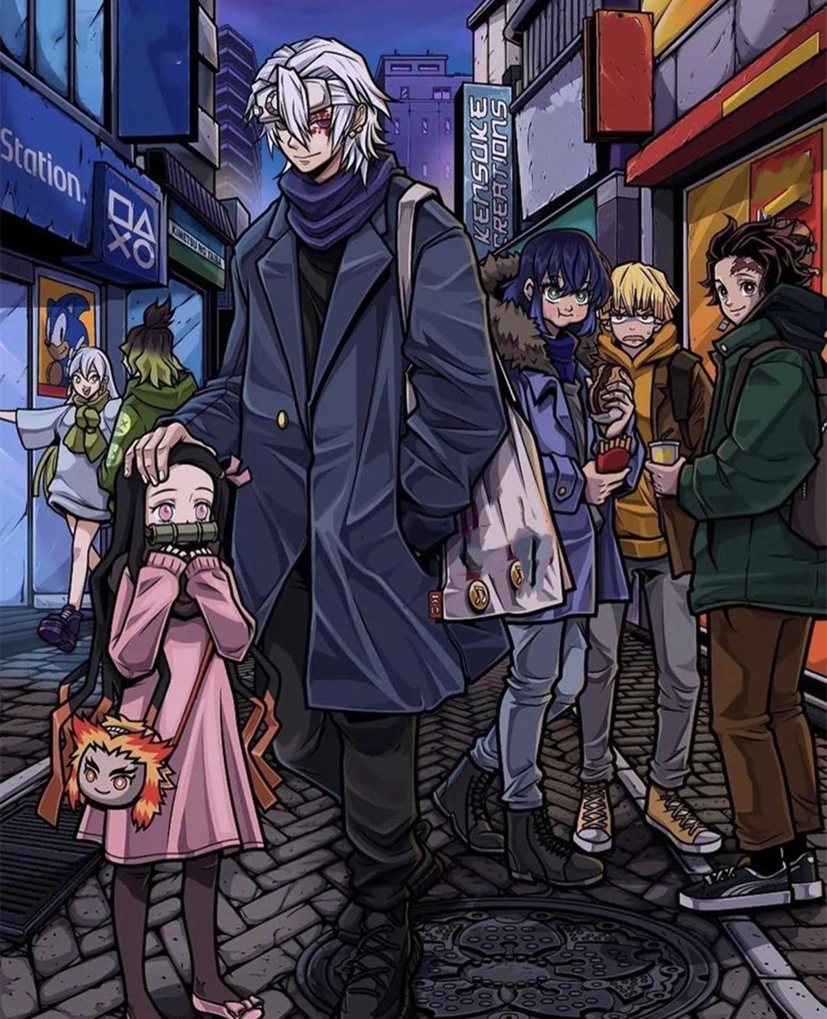 The modern version of Ghost Slayer's Blade, handsome and laughter ...