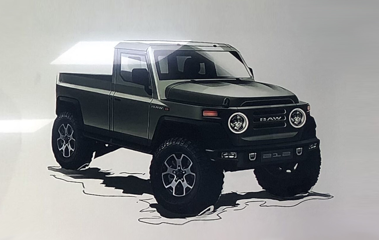 A new generation of BJ212 exposed, classic design style, 5 doors and 3 ...