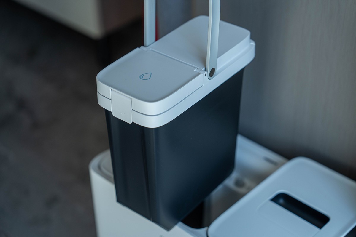 Stone self-cleaning sweeping robot G20 experience, the all-round base ...