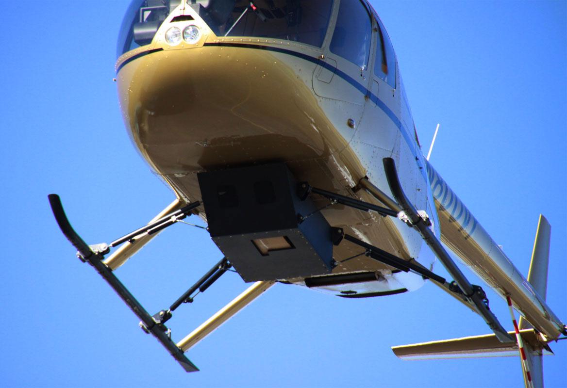 Why is the skid-type landing gear rarely used in domestic helicopters ...